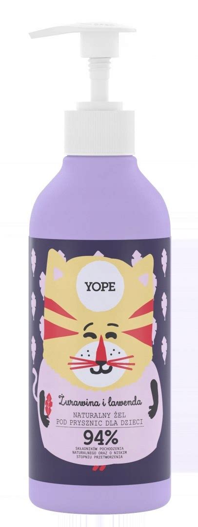 YOPE Naturalny Żel pod prysznic dla dzieci ŻURAW 12750882346 Allegro pl