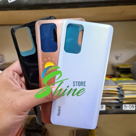 Jual Backdoor Tutup Belakang Kaca Xiaomi Redmi Note 10 Pro Bekdor Back