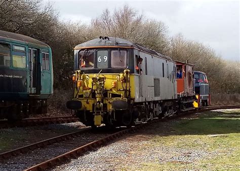 Photos As Class 73 Enters Preservation Service In South Wales