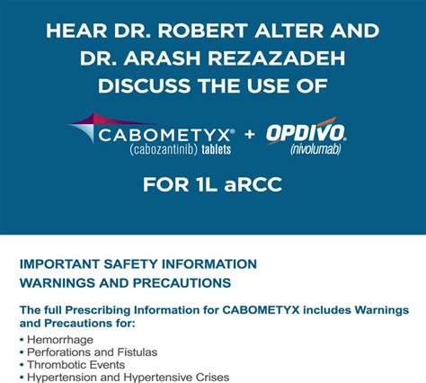 Cabometyx® Cabozantinib On Linkedin View The Full Video