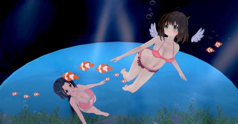 Illusion 水中撮影のシーン3 Reyのイラスト Pixiv