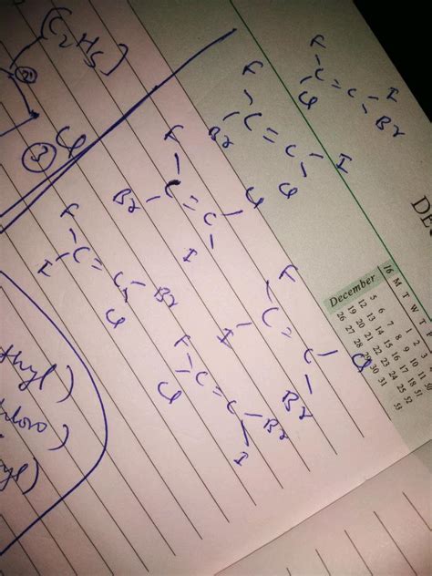 55 The Number Of Isomers The Compound With Molecular Formula C2 Br Cl F 1 Is A 3 B