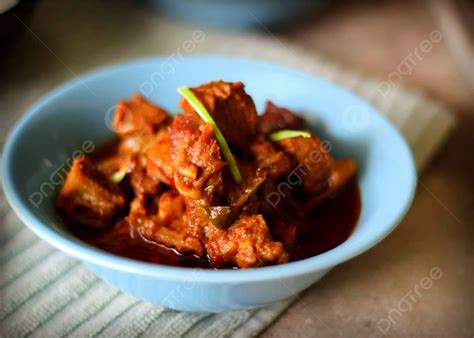 Cooked Beef Meat In The Bowl Background Beef Dishes Top View Bengali
