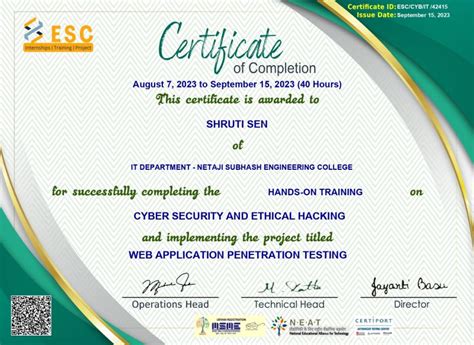 Shruti Sen On Linkedin Cybersecurity Training Skills Learning