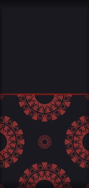 벡터 텍스트 및 추상 패턴에 대한 장소가있는 초대 카드를 준비합니다 빨간색 그리스 패턴의 검은 색인쇄 디자인 엽서를 위한 고급스러운 템플릿 0명에 대한 스톡 벡터 아트 및