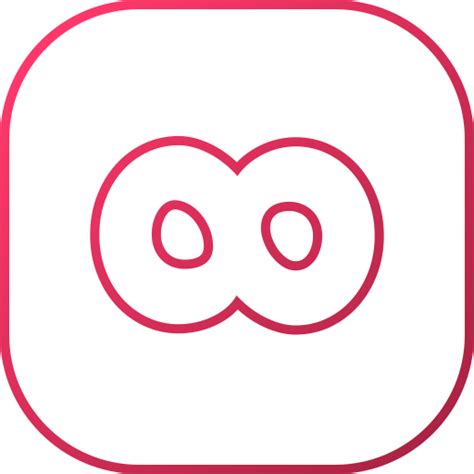 Infinity Generic Gradient Outline Icon