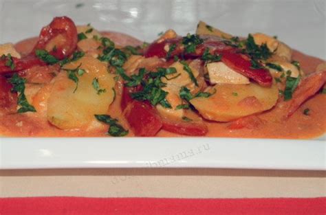 Паприкаш с курицей. Рецепт венгерской кухни - Блюда из птицы