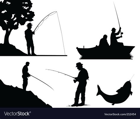 Fishing Royalty Free Vector Image VectorStock