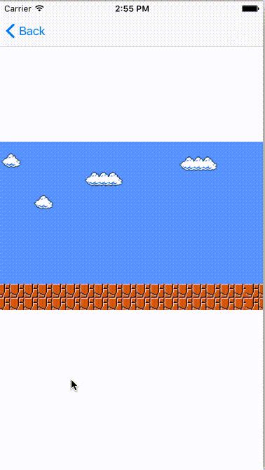 Ios Why Does Repeating UIView Animation Freeze On Edge Swipe Stack