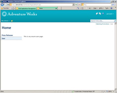 Mixed Anonymous And Secure Content With Sharepoint 2010 Chris Coulson