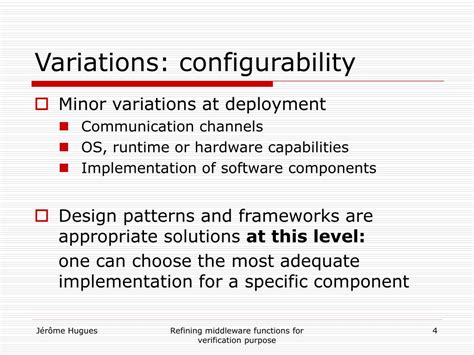 Ppt Refining Middleware Functions For Verification Purpose Powerpoint