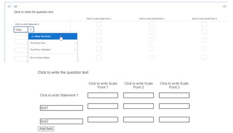 Add Choice Button For Respondents In Qualtrics And Allowing Them To