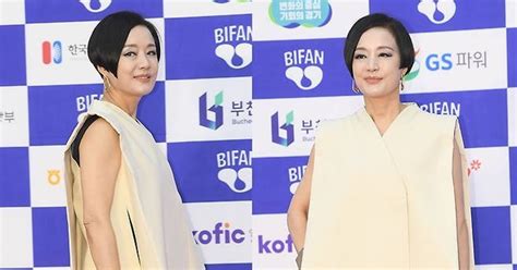 장미희 ‘시크한 사모님 우아한 오버핏 베스트 롱스커트룩