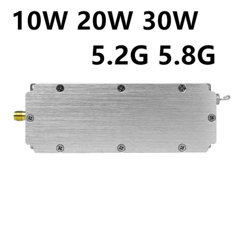 안티 드론 부스터 대책 모듈 Uav 신호 증폭기 와이파이 보안 드론 차단기 유지 52g58g 10w20w30w