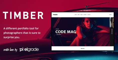 Timber An Unusual Photography Wordpress Theme Free Download Gpl Plugins