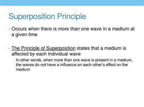Physics 101 Superposition Of Waves