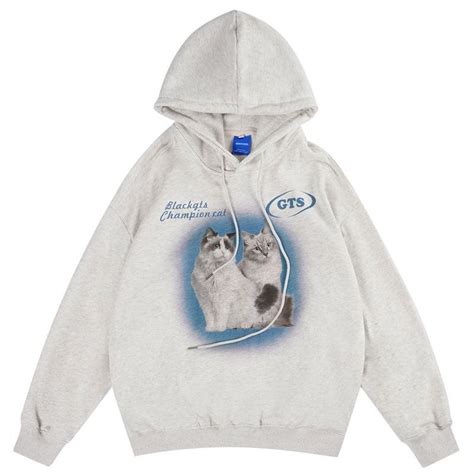 Twin Love Unisex Men Women Streetwear Graphic Hoodie Graphic