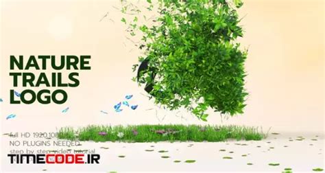 دانلود پروژه آماده افتر افکت لوگو موشن عید نوروز Nature Trails Logo تایم کد