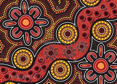 Dot Art Aboriginal Background Download Graphics And Vectors