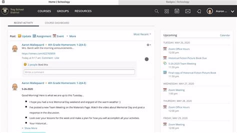 Adding Calendar Events To Schoology Youtube