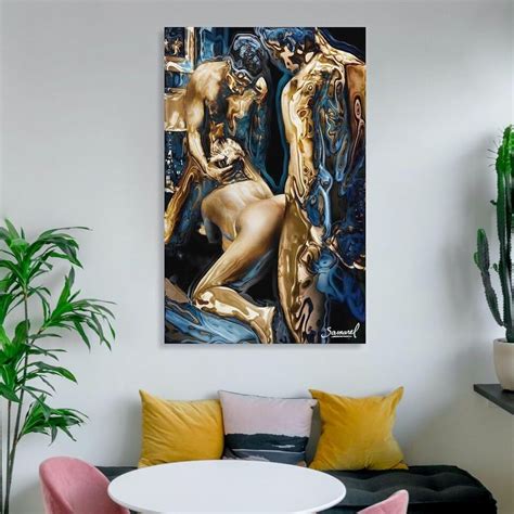Abstract Sexy Poster Oil Painting Print Art Room Aesthetics Erotic Painting Ebay