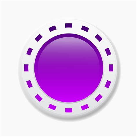 Purple Glossy Button Vector 33693151 Vector Art At Vecteezy