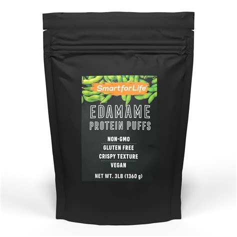 Smart For Life Soy Protein Puffs From Edamame High Protein Zero Sugar