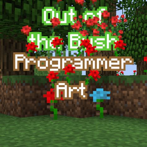 Out Of The Bush Programmer Art Minecraft Resource Pack