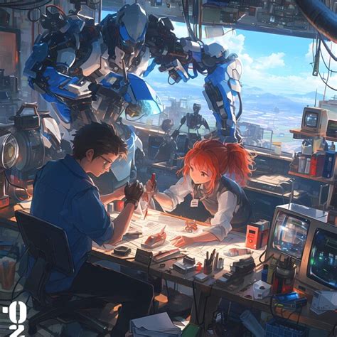 Premium Photo Robotics Lab Innovating With Technology And Teamwork