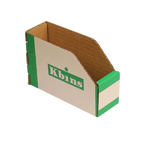 K Bins Cardboard Small Parts Storage Bins A Range Pack Of 50