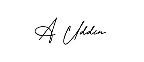 92 A Uddin Name Signature Style Ideas Awesome Esignature