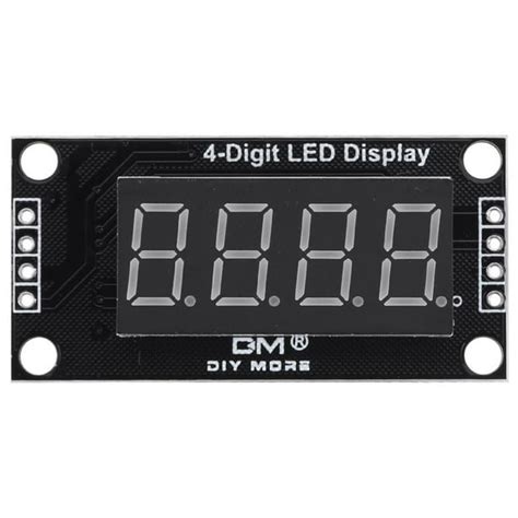 Módulo De Pantalla Led Tm1637 Módulo De Reloj De 4 Dígitos Módulo Led