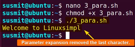 How To Remove Last Character From Bash String 6 Methods Linuxsimply