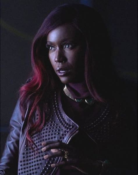 Titans Anna Diop Leather Jacket Celeb Leather Jackets