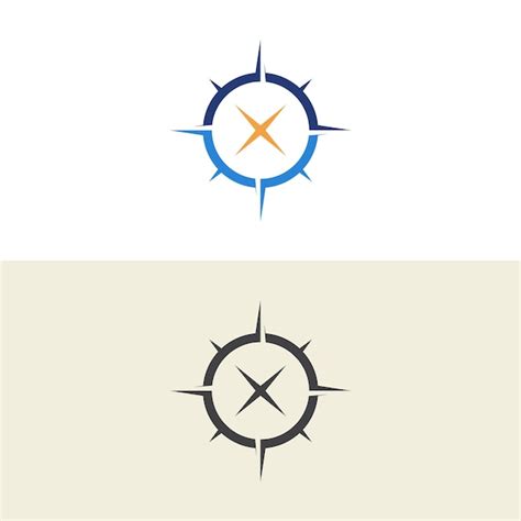 Premium Vector Compass Vector Icon Template