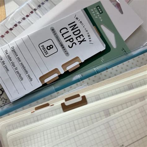 Midori Removable Small Index Tabs Pink Chiratto Planners Journals