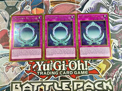 3x Dimension Reflector 1st Ed 3x Mvp1 Eng21 Gold Yugioh Nm