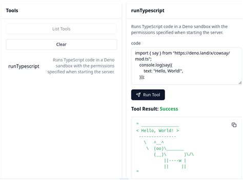Github Bewt85mcp Deno Sandbox An Mcp Server That Allows You To Run