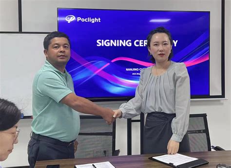 Congratulations To Poclight Biotech And Myanmar Partner For Signing