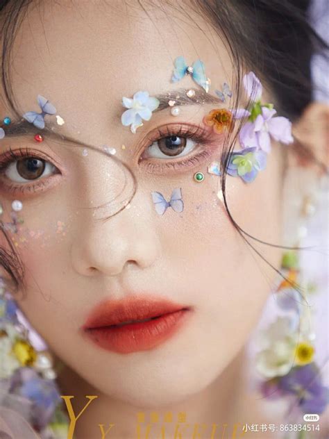 𝒳𝒾𝒶ℴ𝒽ℴ𝓃𝑔𝓈𝒽𝓊 おしゃれまとめの人気アイデアPinterestKarinnie 花のメイク メイクタイプ ファンタジーメイク