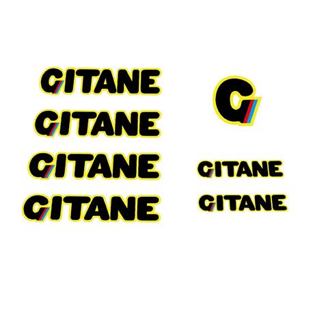 Gitane Set 0400 Bicycle Decals