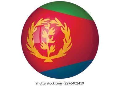 Flag Eritrea Eritrean National Symbol Official Stock Vector Royalty Free Shutterstock
