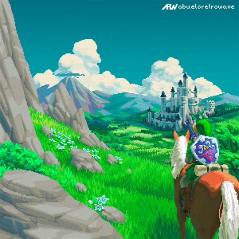 Link The Legend Of Zelda Drawn By Abueloretrowave Danbooru