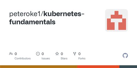 GitHub Peteroke1 Kubernetes Fundamentals