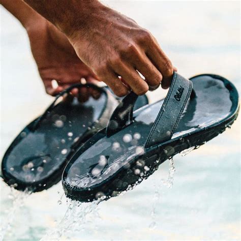 ‘ohana Mens Beach Sandals Dark Java Ray Olukai Best Sandals