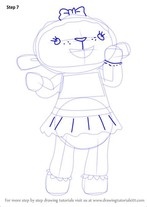 How To Draw Lambie From Doc McStuffins Doc McStuffins Step By Step DrawingTutorials Com