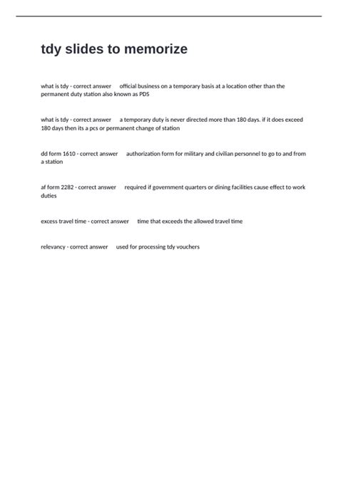 Dts Basic Dts Travel Documents Dts 101 Exam Questions Answered
