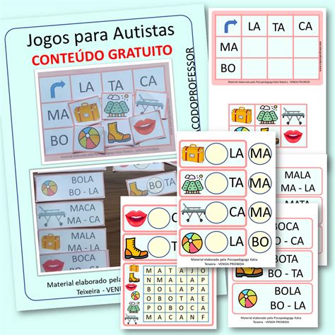 Jogo Para Autistas Em PDF Para Imprimir