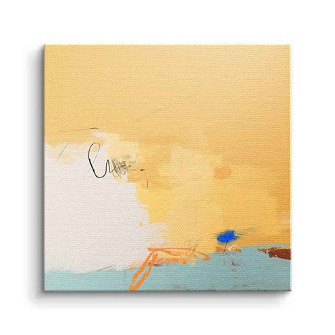 Dotcomcanvas® Leinwandbild First Love Leinwandbild First Love Gelb