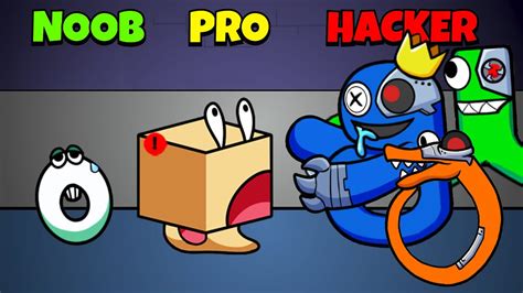 🤢 Noob 😎 Pro 😈 Hacker Rainbow But Its Alphabet Lore 1 Ios